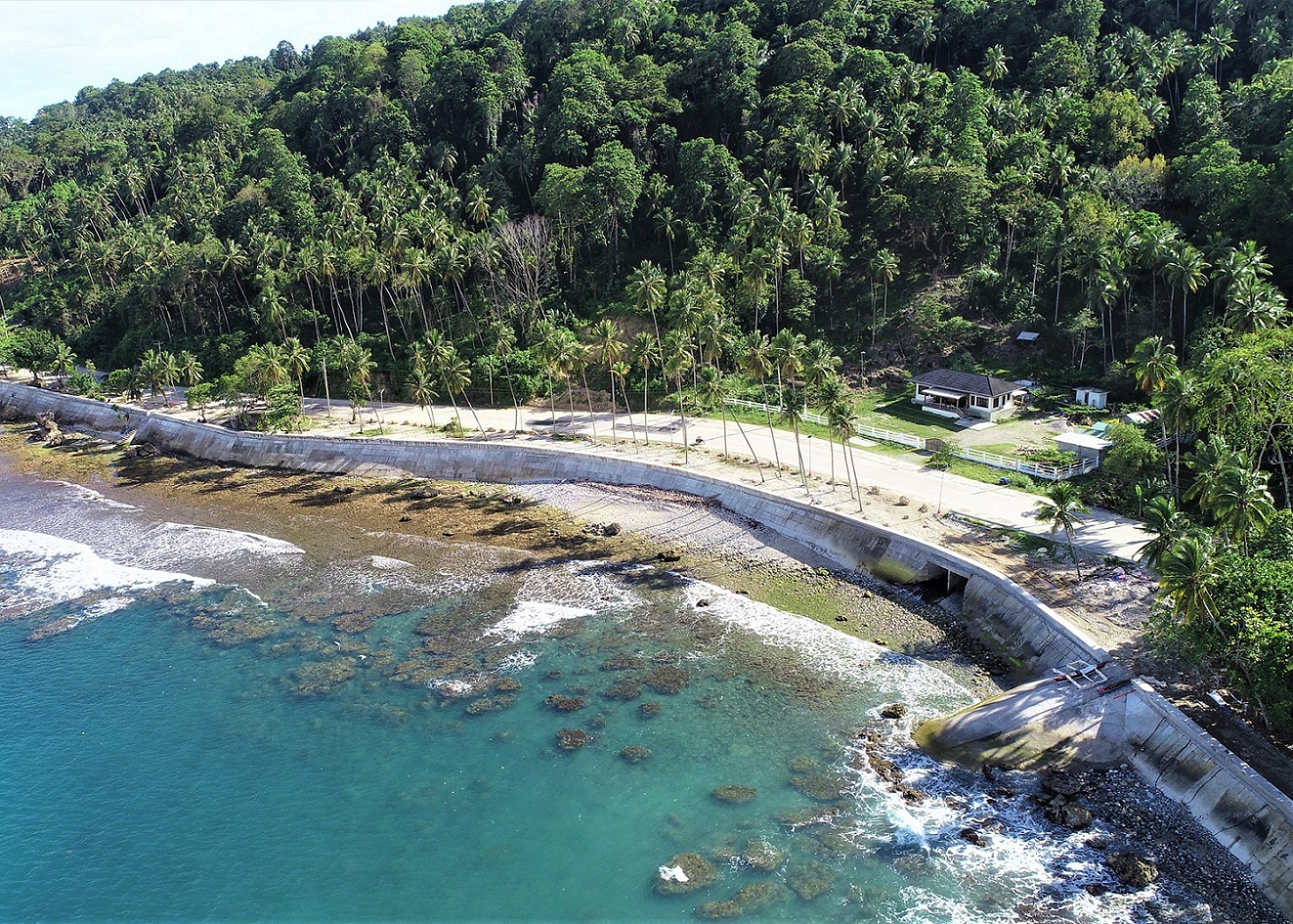 Seawall Ensures Protection of Coastal Community in Manay, Davao ...